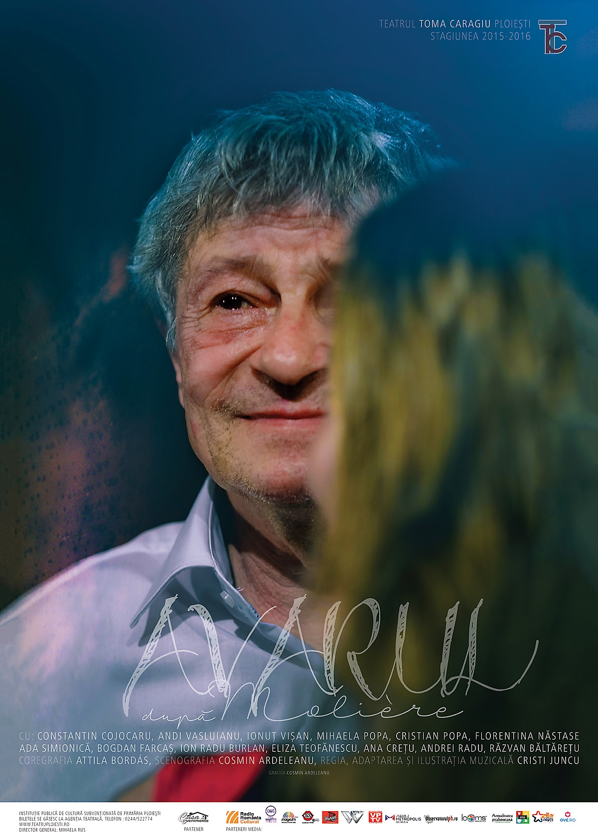 CREDIDAM – Constantin Cojocaru este Avarul, la Teatrul din Ploieşti