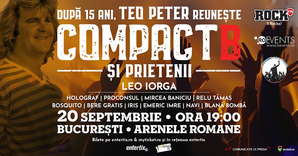CREDIDAM – CompactB & Friends – Concert pentru Teo Peter