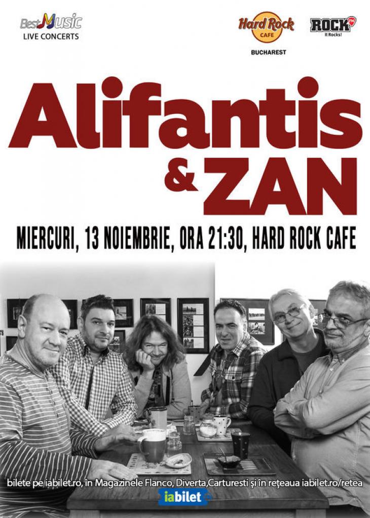 CREDIDAM – Alifantis & Zan în Hard Rock Cafe