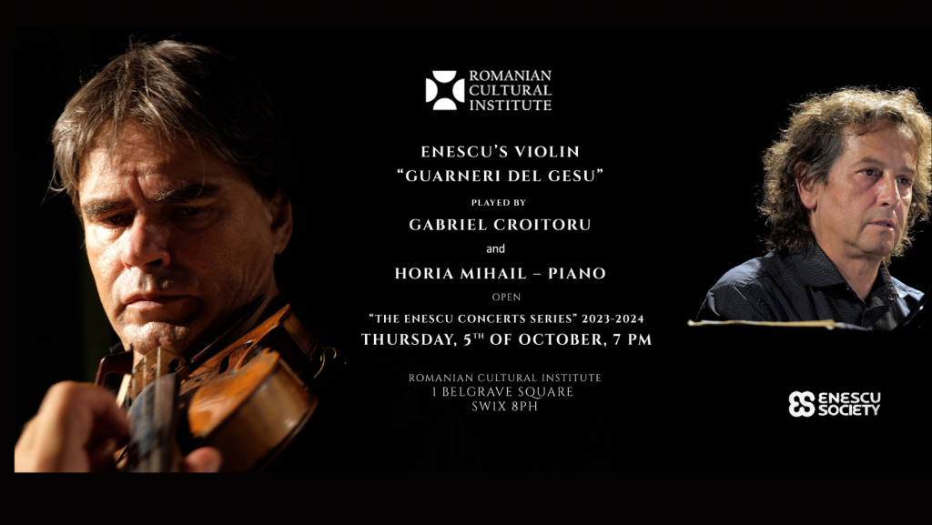 CREDIDAM – Recital susținut de Gabriel Croitoru, pe celebra vioară ce i ...