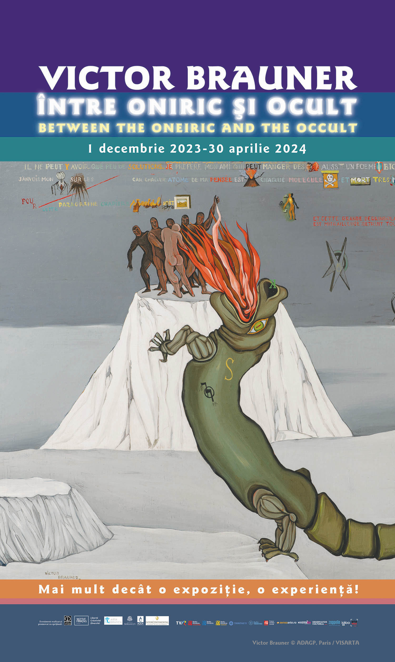 CREDIDAM – Expoziția „Victor Brauner. Între oniric și ocult”