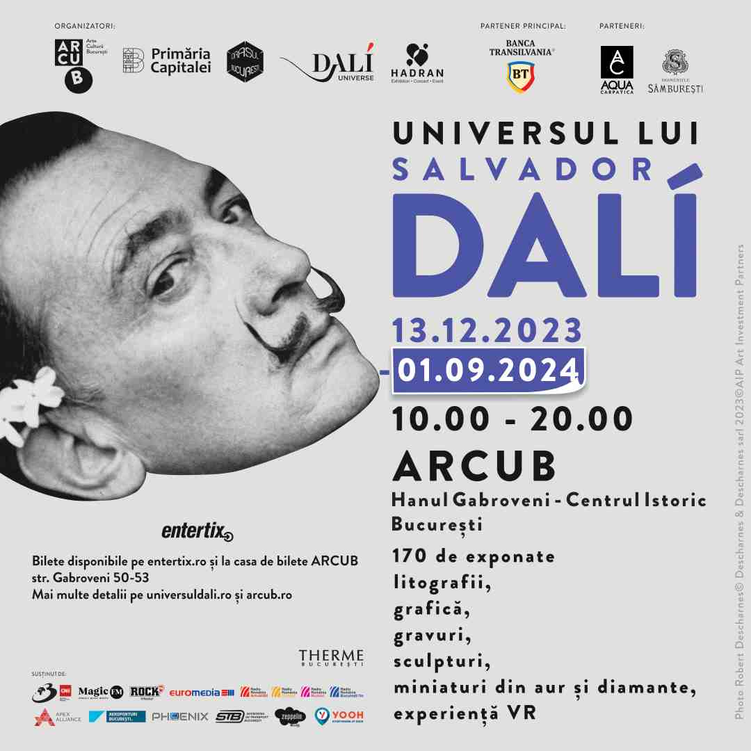 CREDIDAM – „Universul lui Salvador Dalí”, cea mai mare expoziție din ...